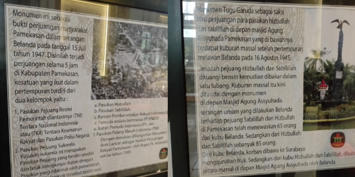 Tugu Garuda dan Arek Lancor Simbol Perjuangan Pamekasan yang Tercatat di Naskah Sejarah ...